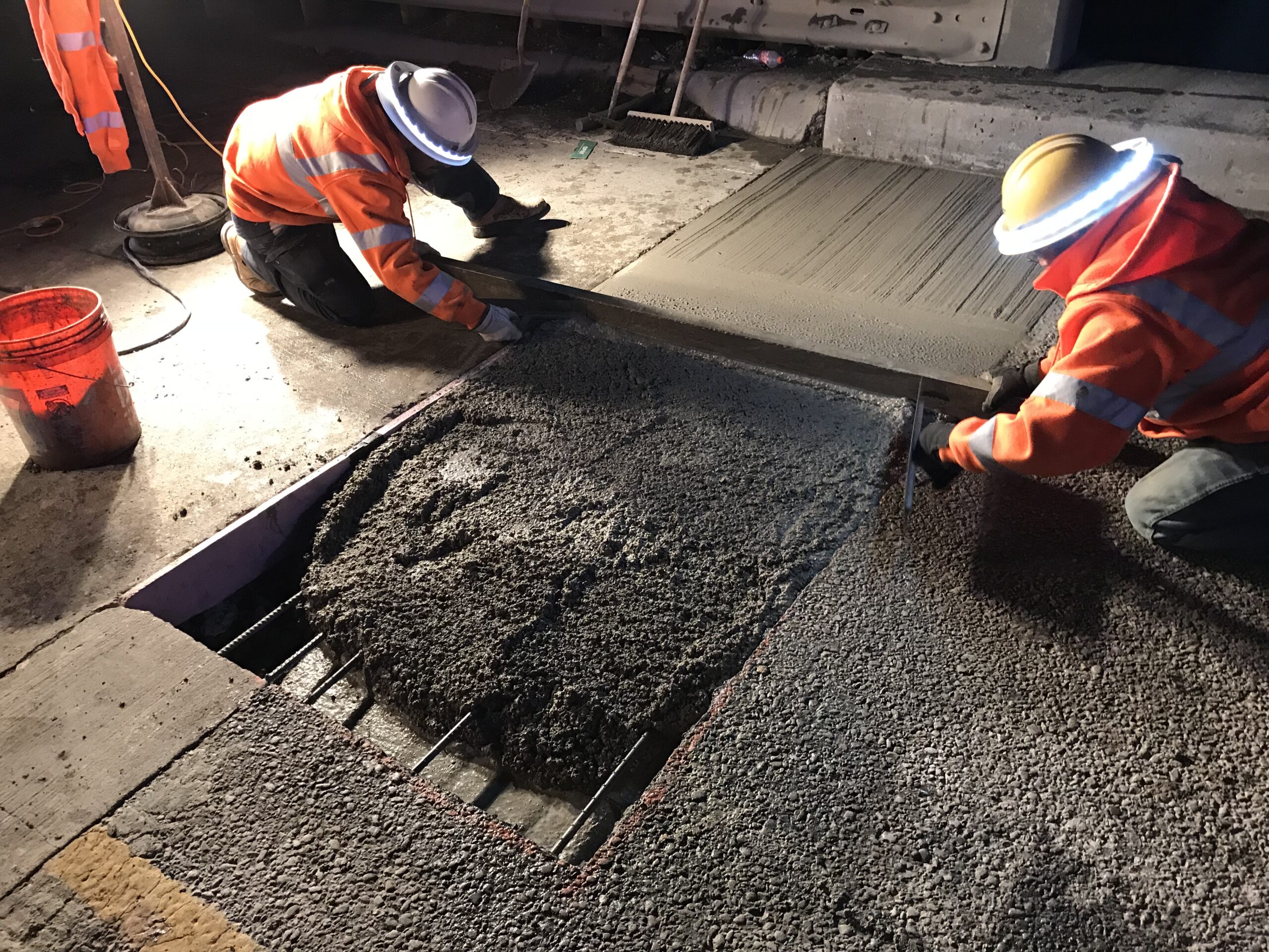 Repair and protection of Retaining Walls and Bridges. - Gulf Crete LTD.